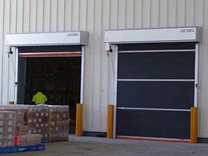 Stab-A-Load | High Speed insulated doors
