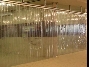 Stab-A-Load PVC Strip Curtains